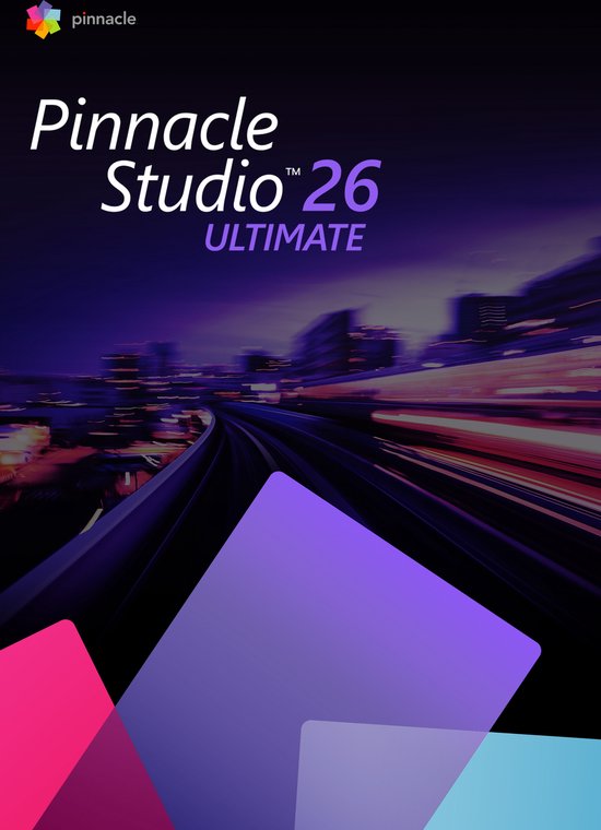 Pinnacle Studio 26 Ultimate - NL/EN/FR Versie - PC | bol