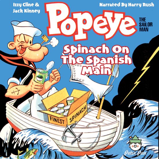 Popeye - Spinach On the Spanish Main, Izzy Cline | 9780739632345 ...