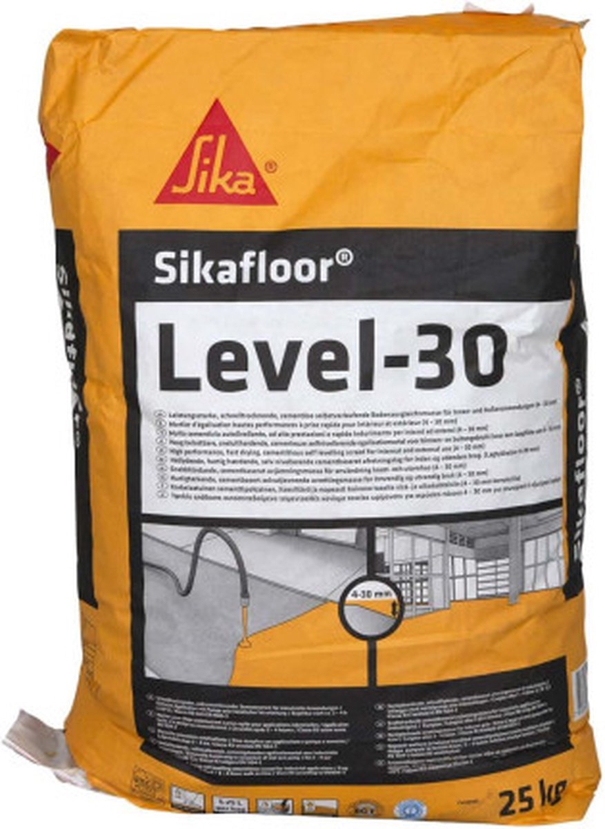 SIKA gietvloer Sikafloor Level-30 - 25 kg - Grijs | bol