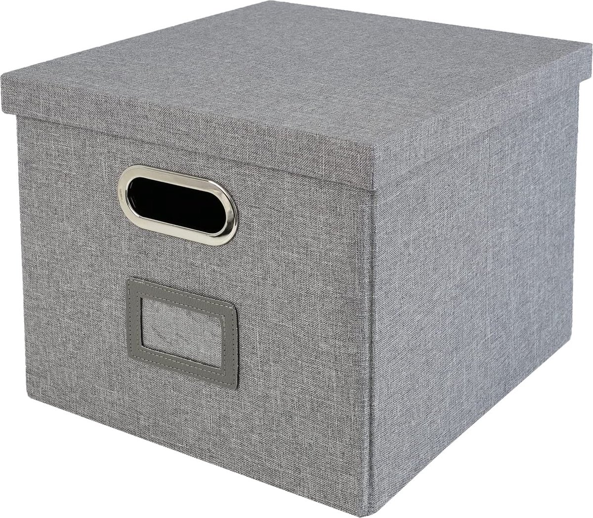 HMF Opbergdoos met deksel voor DIN A4 hangmappen, geschikt voor Kallax ...