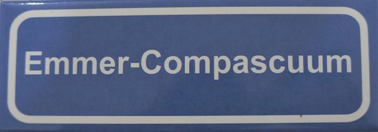 Koelkast magneet plaatsnaambord Emmer-Compascuum. | bol