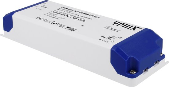 LED transformator 24V 4,16A Max. 100W dimbaar | bol