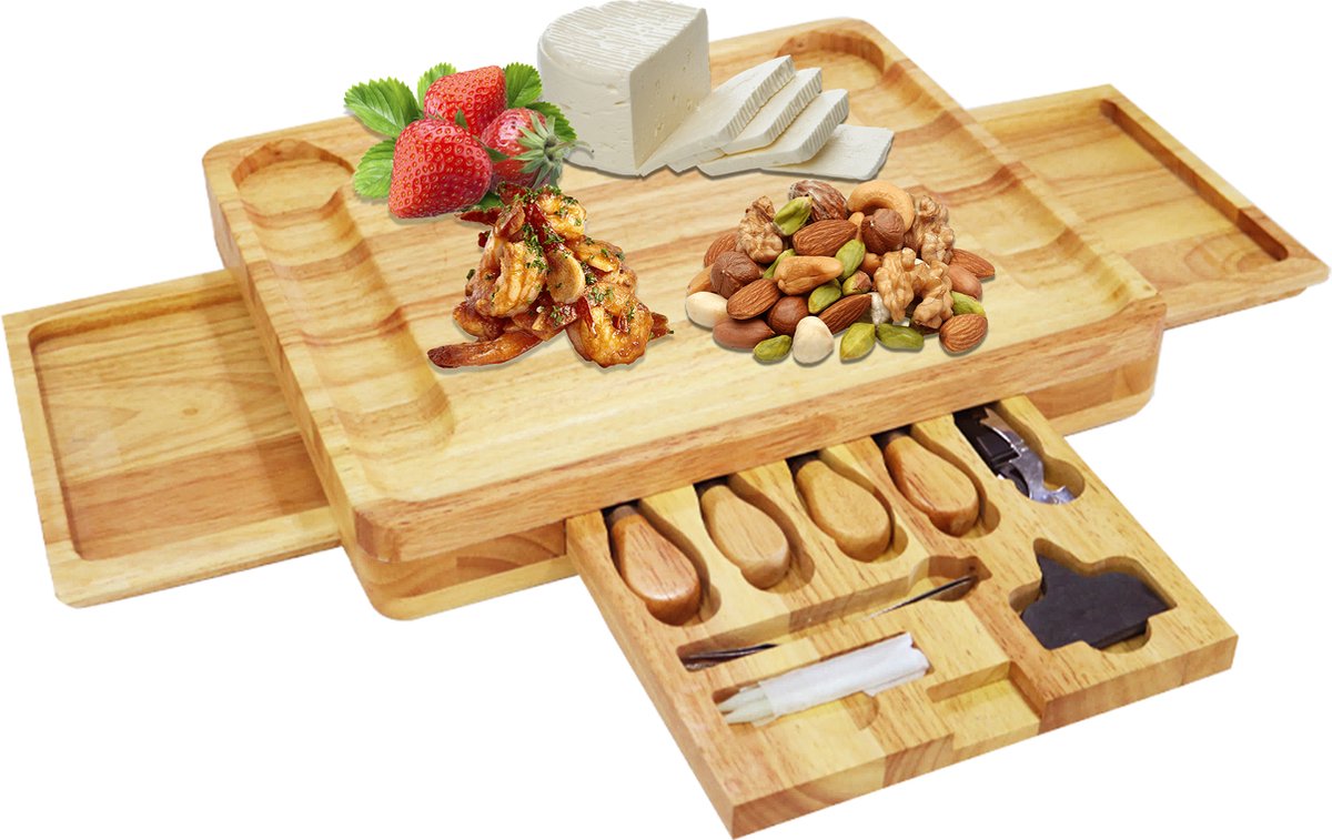 Achaté Complete Borrelplank - Tapasplank - Kaasplank - Serveerplank ...