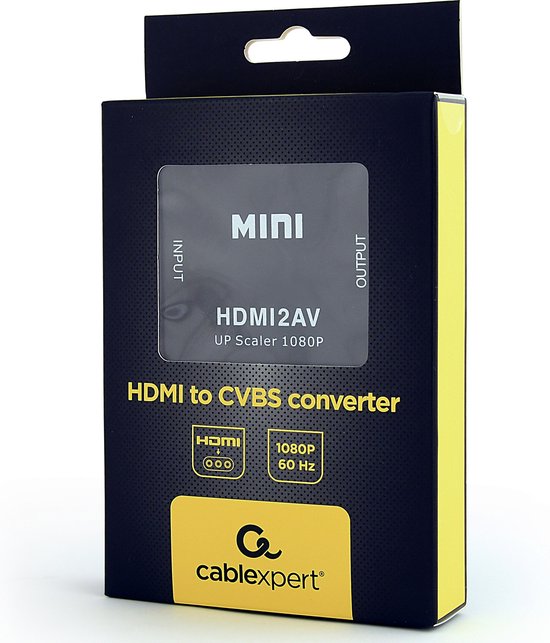 Cablexpert HDMI naar Composiet AV converter | bol