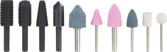 Parkside Houtschaaf- en slijpset 10 delig | bol