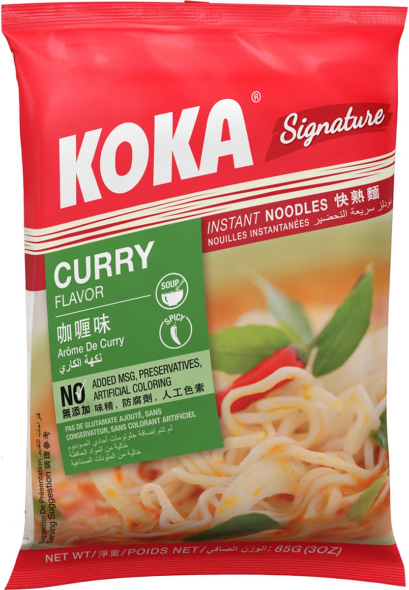 Koka Signature Noodles - Variatie Pakket - 20 stuks - Laksa Sing ...