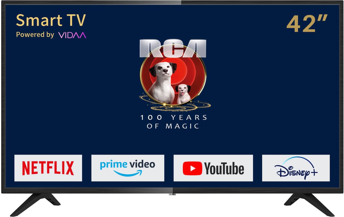 RCA iRV42H3 Smart TV 42 inch (106 cm) Televisie met Netflix, Prime Video, Rakuten TV,... | bol.com