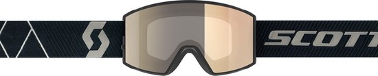 Scott React LS skibril - fotochroom S1-3 met extra S1 lens - zwart/wit | bol