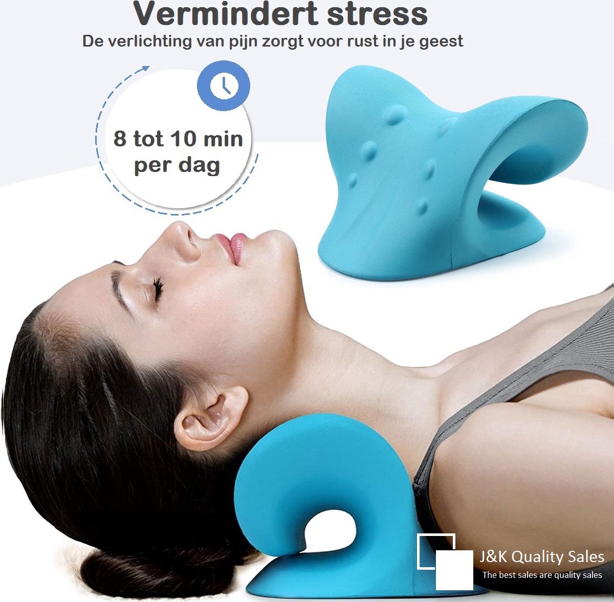 Nekstretcher – massagekussen – massage apparaat – massage kussen – kussen voor... | bol.com