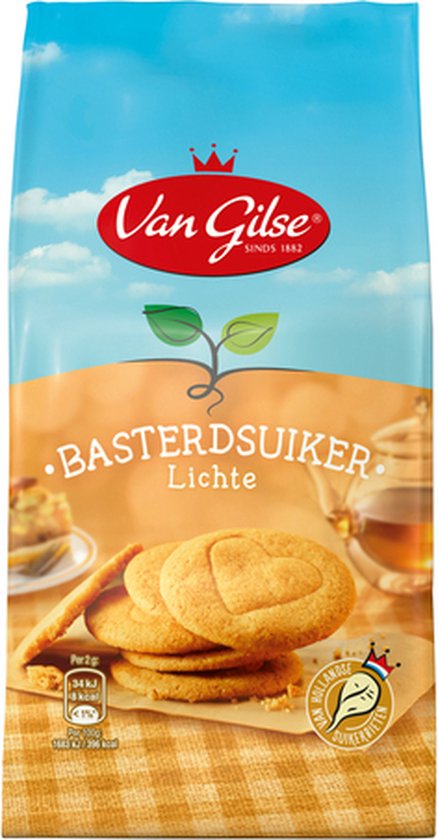 Van Gilse | Basterdsuiker | Licht | 12x 600 gram | bol.com