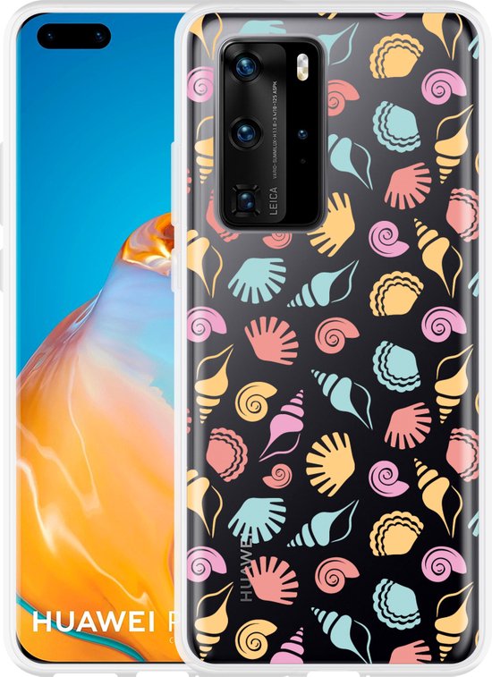 Hoesje geschikt voor Huawei P40 Pro Schelpen | bol