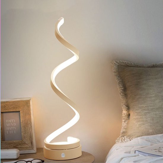 Elegante tafellamp - LED verlichting -dimbaar en oplaadbaar ...