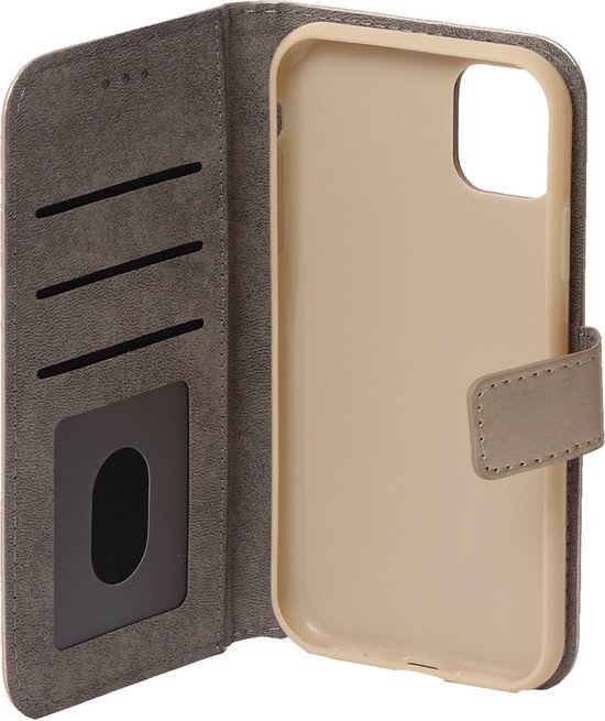 Apple iPhone 14 - Bookcase - Goud | bol