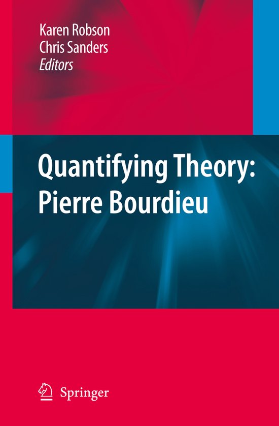 Quantifying Theory: Bourdieu | 9781402094491 | Boeken | bol