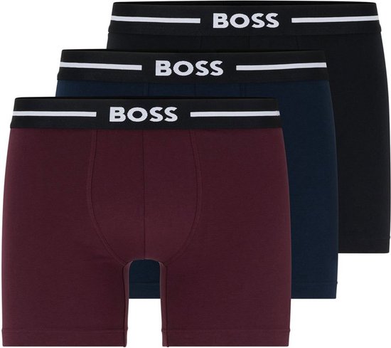 HUGO BOSS Bold boxer briefs (3-pack) - heren boxers normale lengte ...