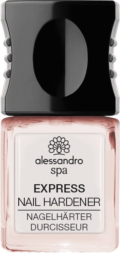 Alessandro Spa Express Nail Hardener Rose Shine 10 ml | bol