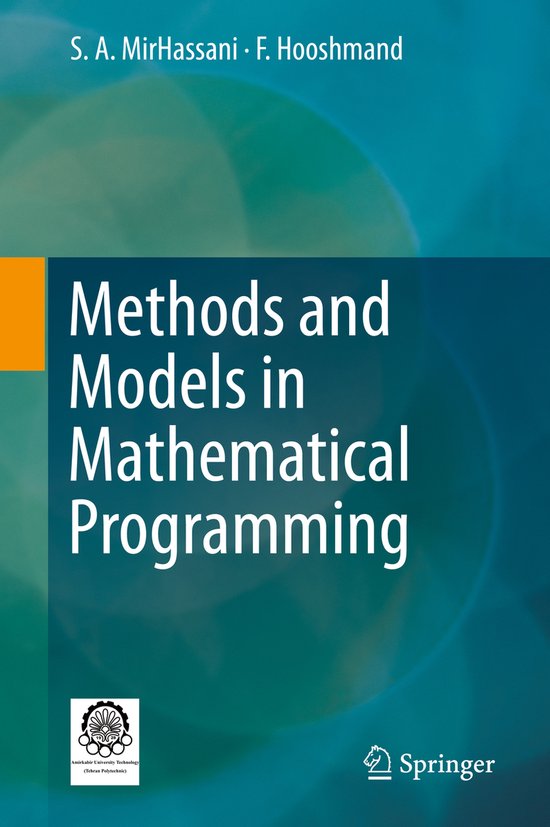 Methods and Models in Mathematical Programming | 9783030270445 | F ...