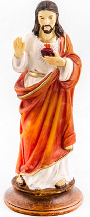 Heilig Hart Jezus beeld 15 cm / katholiek | bol