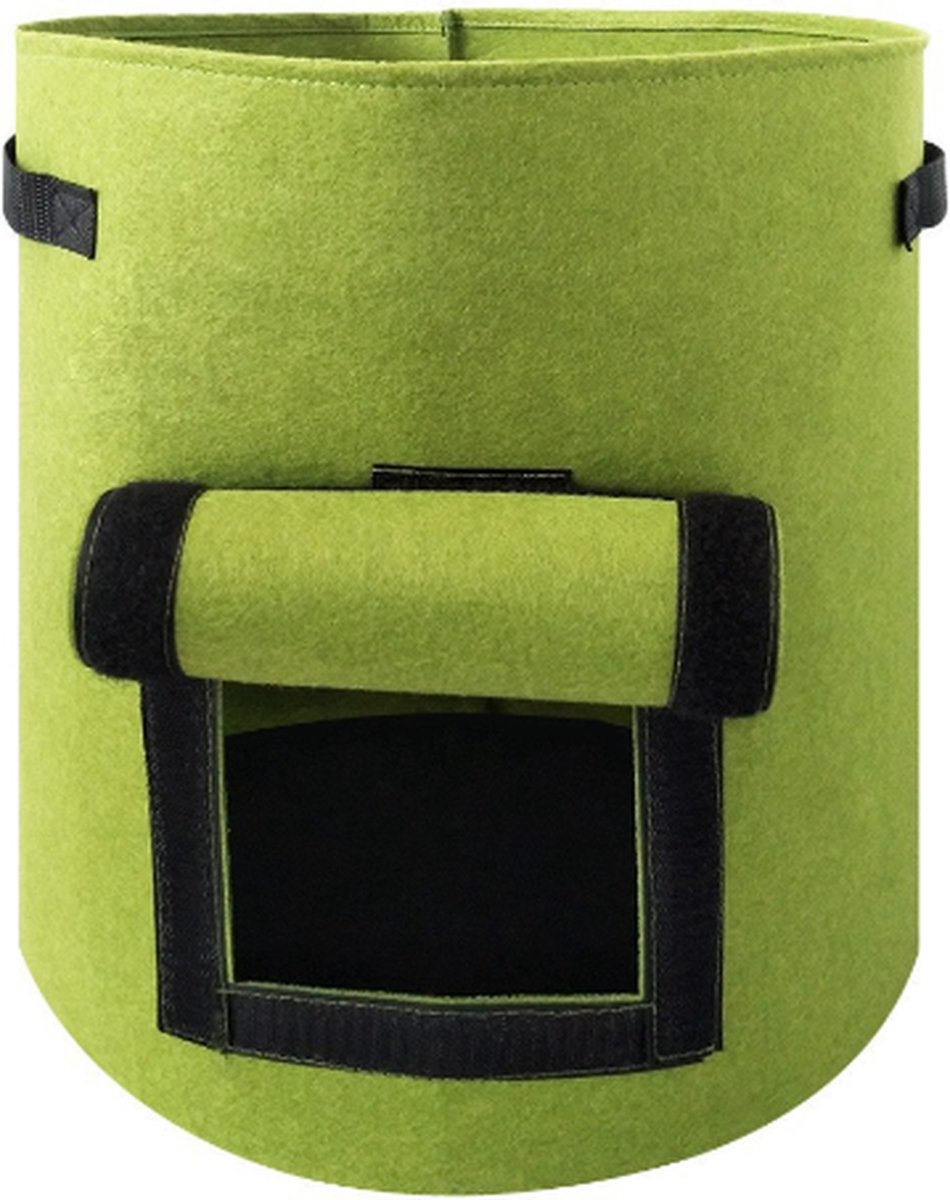 Set van 2 Kweekzakken - Groen vilt - Large - Aardappels, Wortels, Uien ...