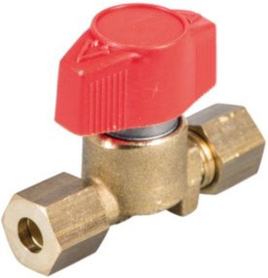 Talamex Gaskraan - reca snelsluitkraan enkel 8mm knel | bol