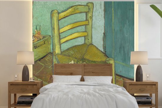 Behang - Fotobehang Vincents stoel - Vincent van Gogh - Breedte 280 cm ...