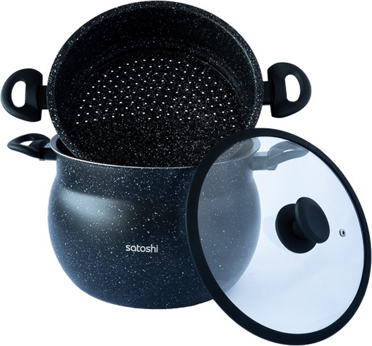 Satoshi Stoompan 9L - Marble coating | bol.com