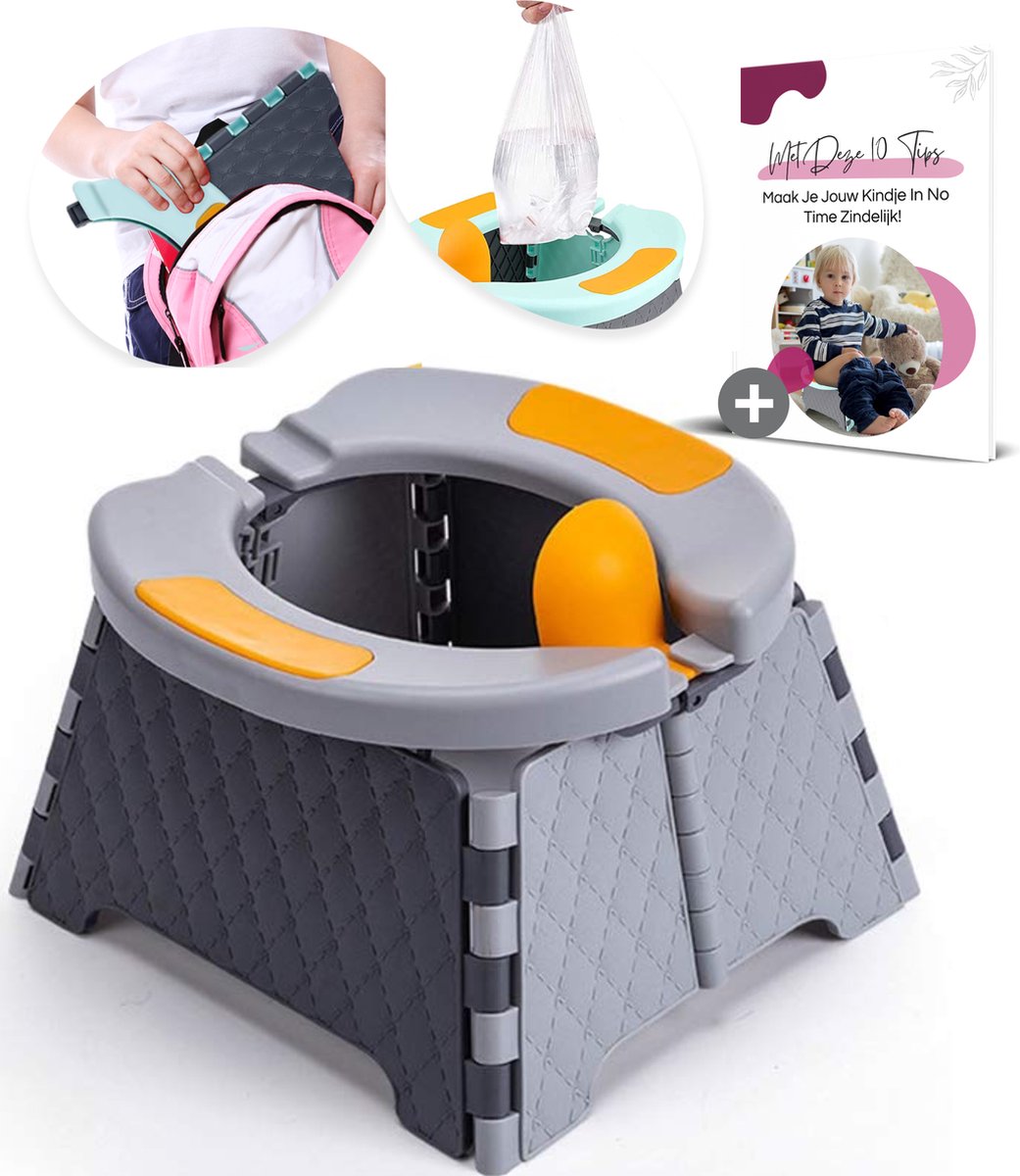 Multifunctioneel Potje Peuter - Plaspotje - Toilettrainer - WC potje ...