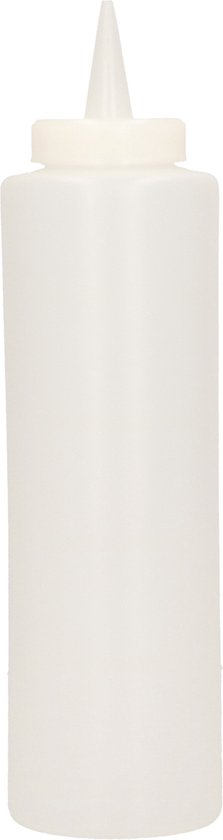 Sausflessen - doseerflessen - knijpfles - spuitfles - 3 stuks - 400 ml ...