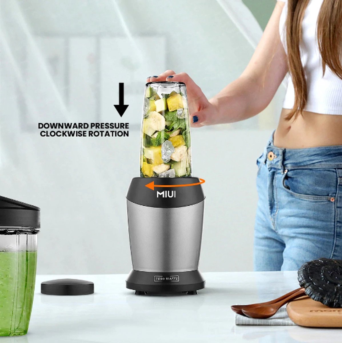 Miui Elektrische Blender 1000W Food Mixer | bol.com
