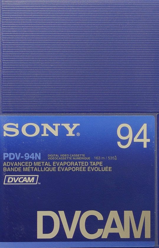 Sony PDV-94N DVCAM voor HDV Tape 94 min | bol.com