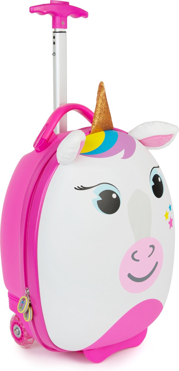 Boppi - kindertrolley - eenhoorn - handbagage - lichtgewicht - duurzame ...