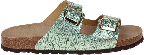 CKS Zoe Groen Metallic Slipper | bol.com