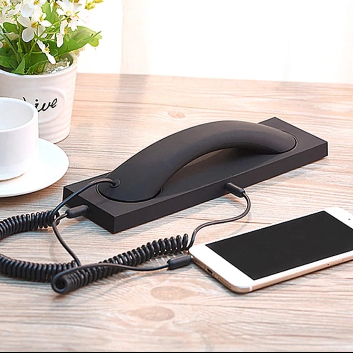 Telefoonhoorn Mode Retro Classic Telefoon handset headset 3.5mm ...