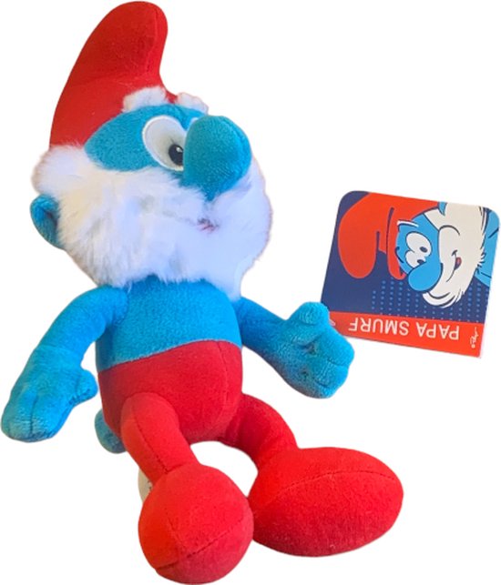 Smurfenknuffel - Grote smurf - De Smurfen - Brand Loyalty - 25 cm | bol.com