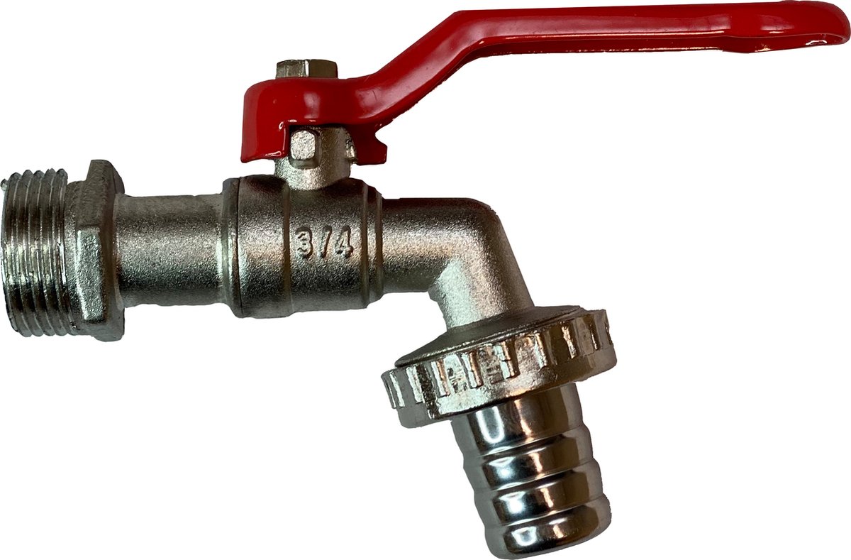 Buitenkraan 3/4'' - Kogelkraan - Gevelkraan - Waterkraan - Tapkraan ...