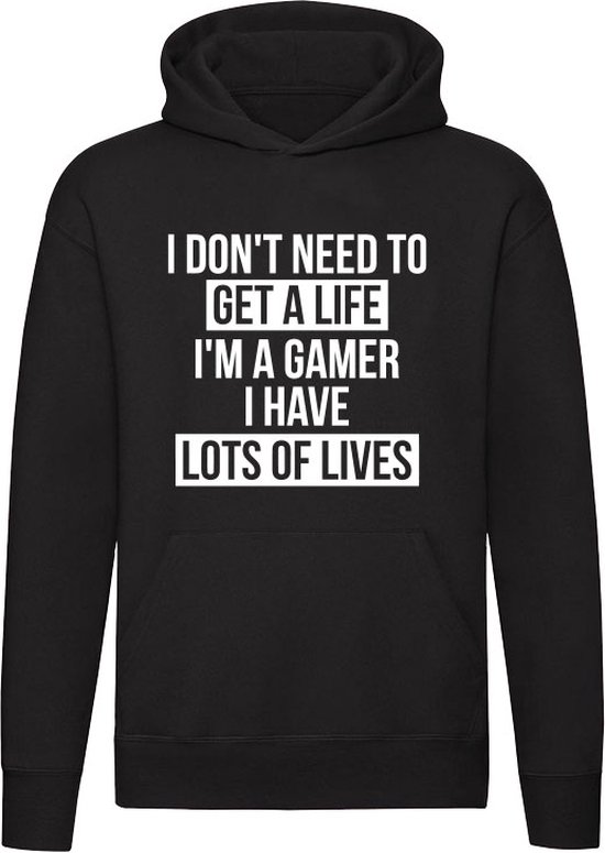 Gamer Life Hoodie | Trui | Sweater | Joystick | Controller | Game ...