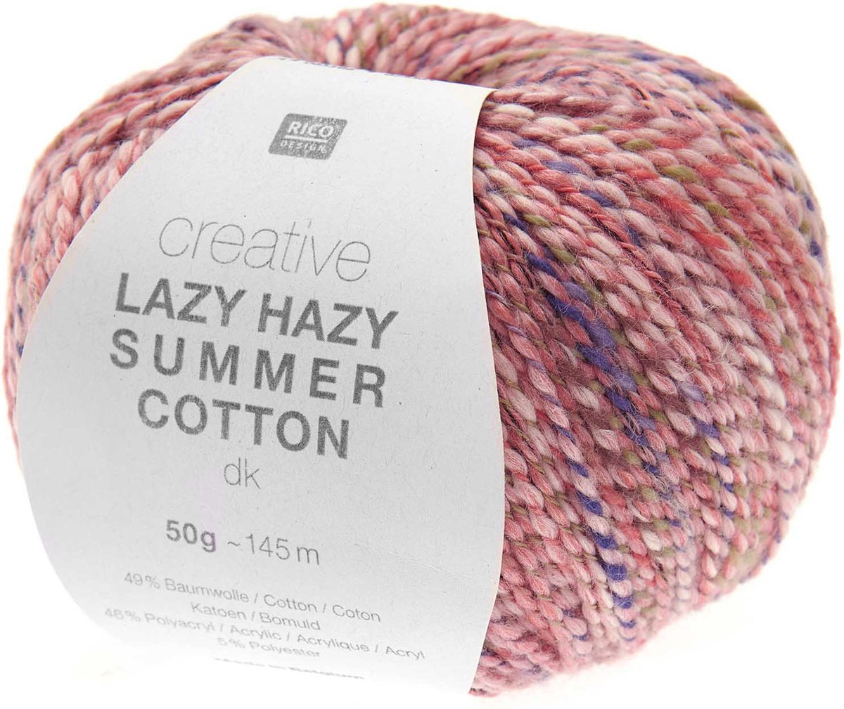 GAREN-KATOEN-CREATIVE LAZY HAZY SUMMER 022-PER 5 STUKS-BREIEN EN HAKEN ...