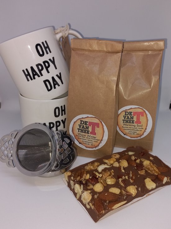 Oh happy thee pakket, Thee, Chocola, Mok, Theezeef | bol