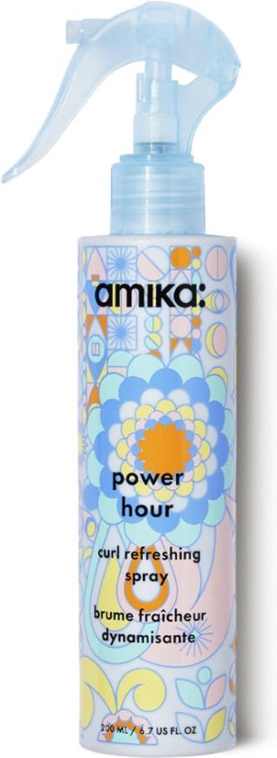amika power hour curl hair refreshing spray | bol