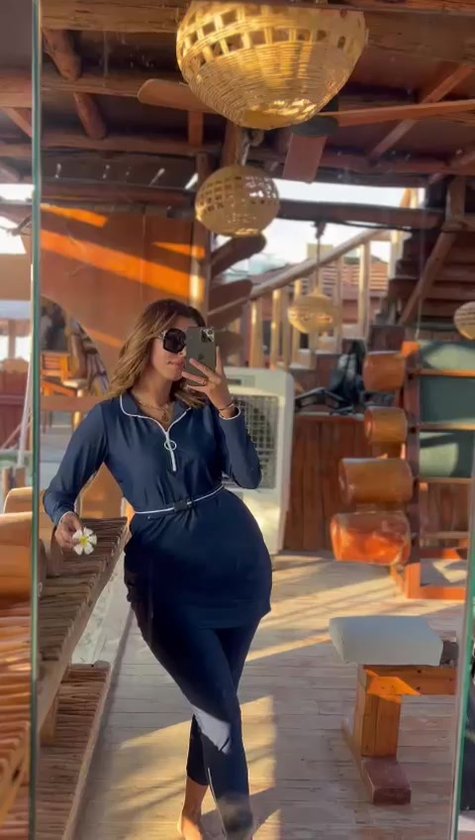 Burkini Ivory black L, maat 40 Boerkini, Burqini zwempak, islamitische ...