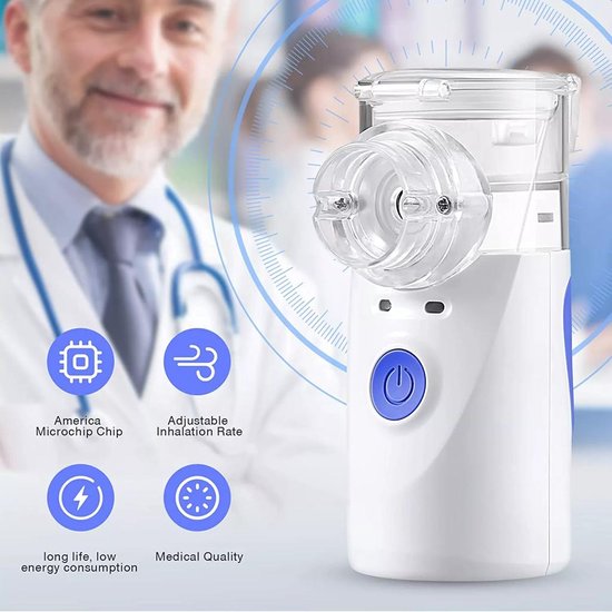 Vernevelaar inhalator (+ gratis Gratitude journal) - Aerosoltoestel ...