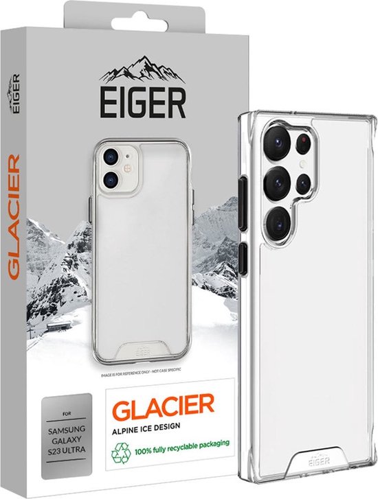 Eiger Glacier case Samsung Galaxy S23 Ultra - transparant | bol.com
