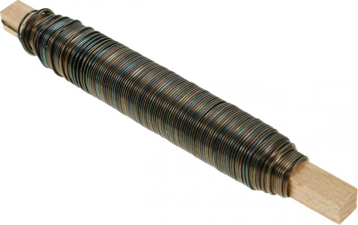 3x IJzerdraad - IJzerdraad hobby - Wikkeldraad - Binddraad - Extra dun ...