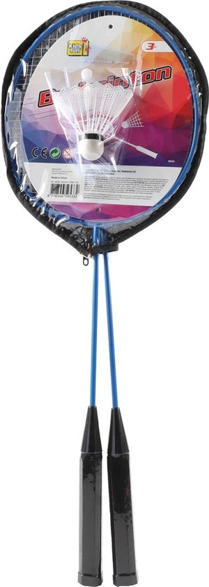 Badminton Set 2 rackets + 1 Shuttle | bol.com