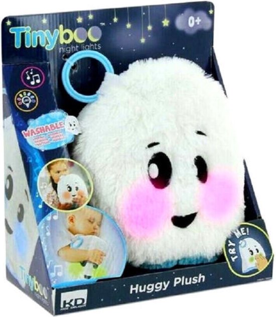 Tiny Boo 1566 Huggy Plush Night Light Plush Toy with Sound | bol