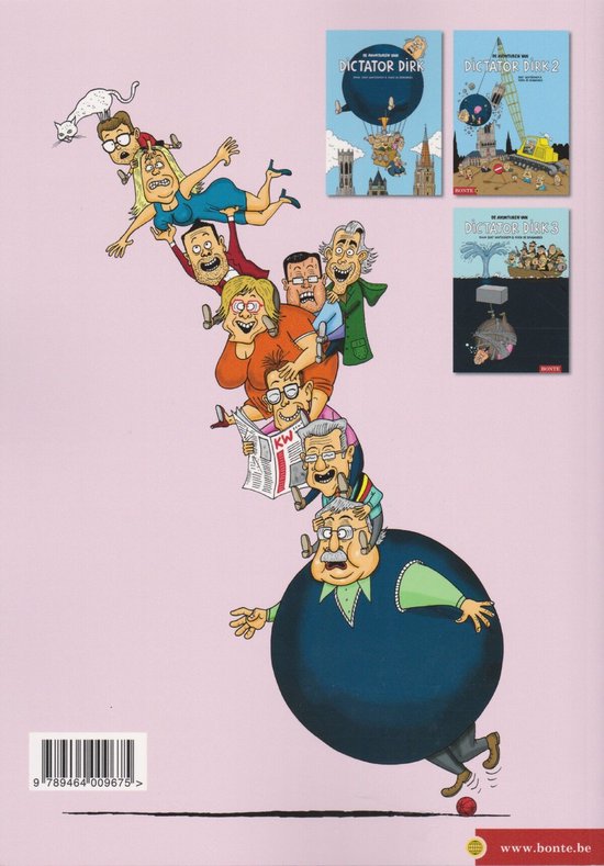 De avonturen van Dictator Dirk 4, Bart Vantieghem | 9789464009675 ...