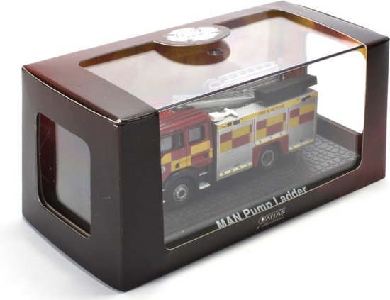 MAN Pump Ladder - Editions Atlas Collection 1:72 Classic Fire Engines ...