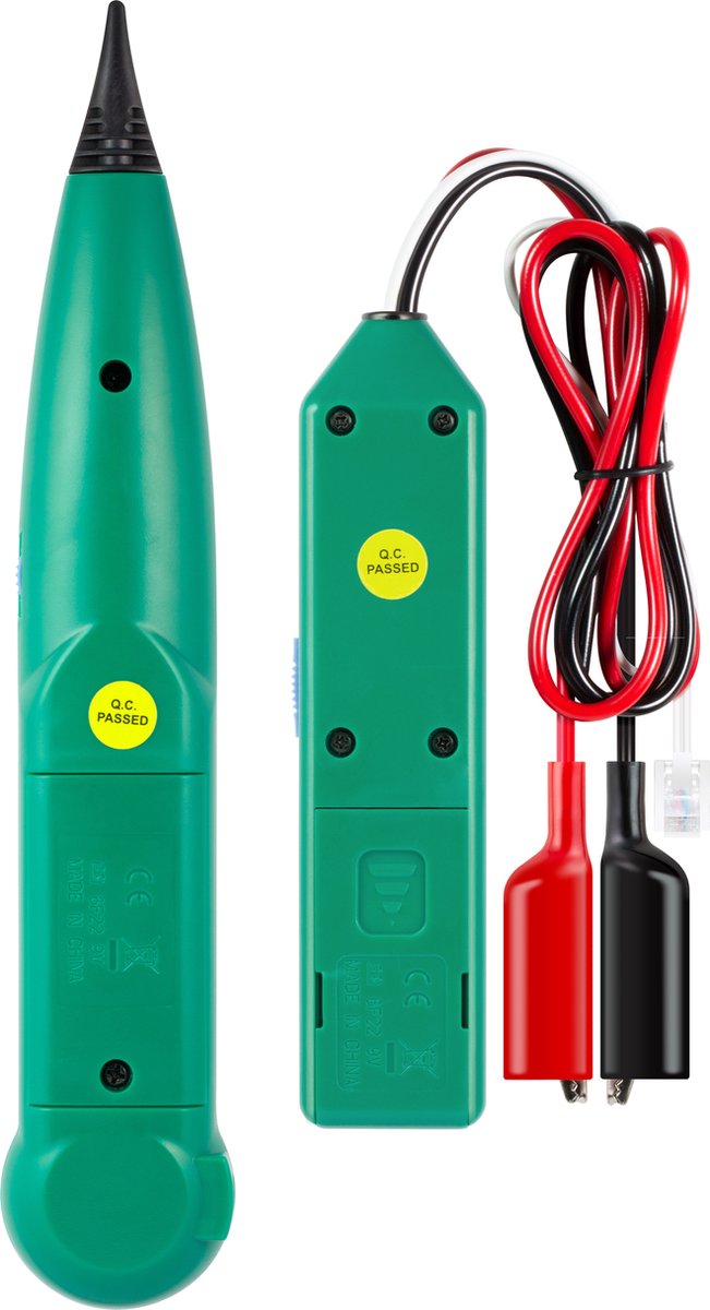 Kabeltester - Kabelzoeker - Met toongenerator - Inclusief opbergtas ...