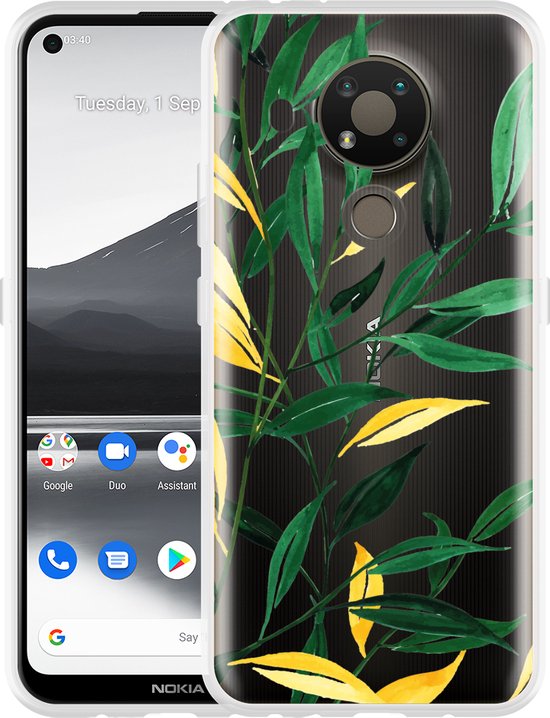 Nokia 3.4 Hoesje Watercolor Flowers - Designed by Cazy | bol