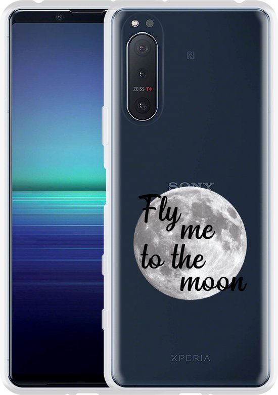 Sony Xperia 5 II Hoesje Fly me to the Moon Designed by Cazy | bol.com